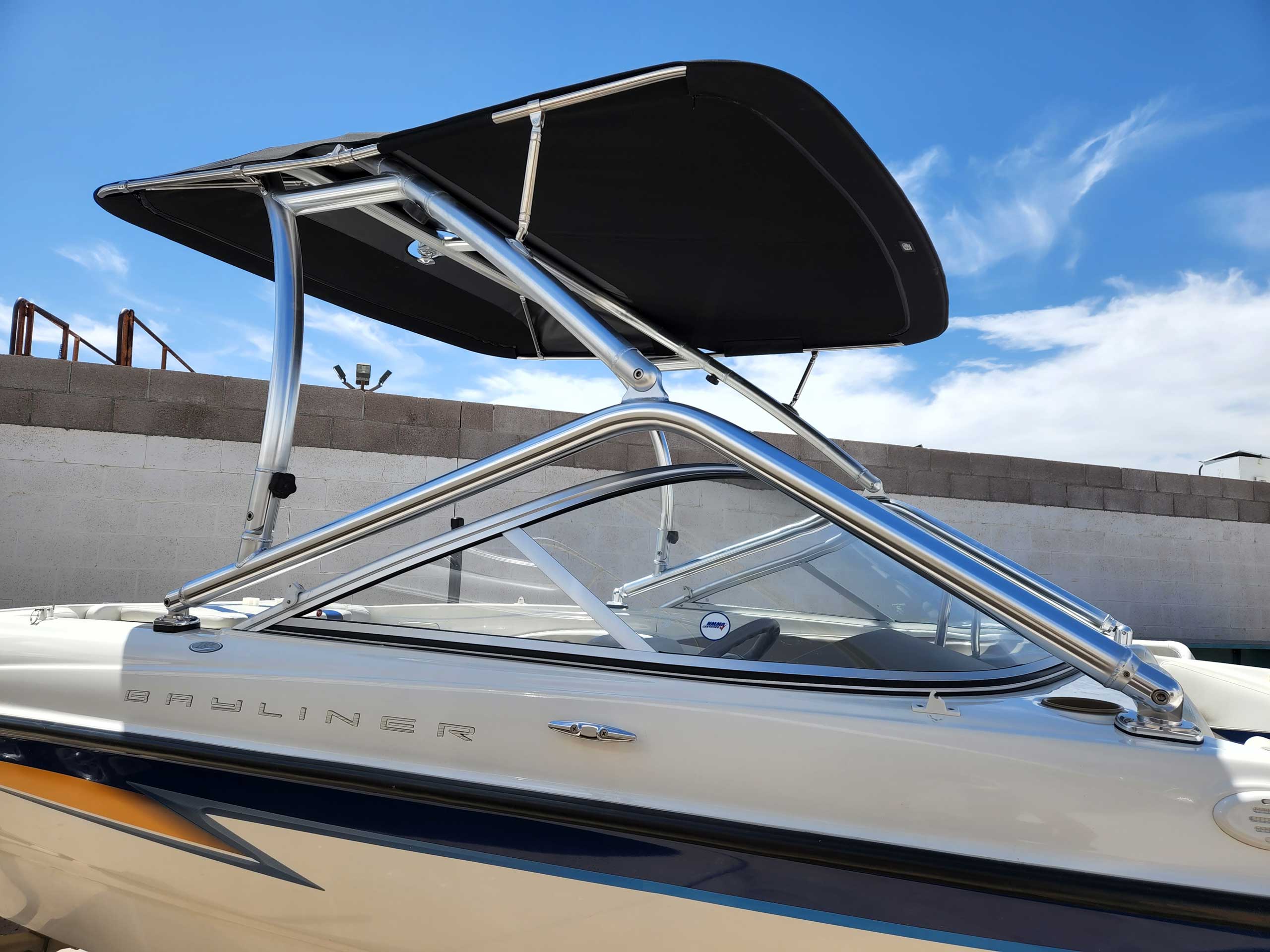 Custom Bimini Tops and Frames - Fluid Concepts