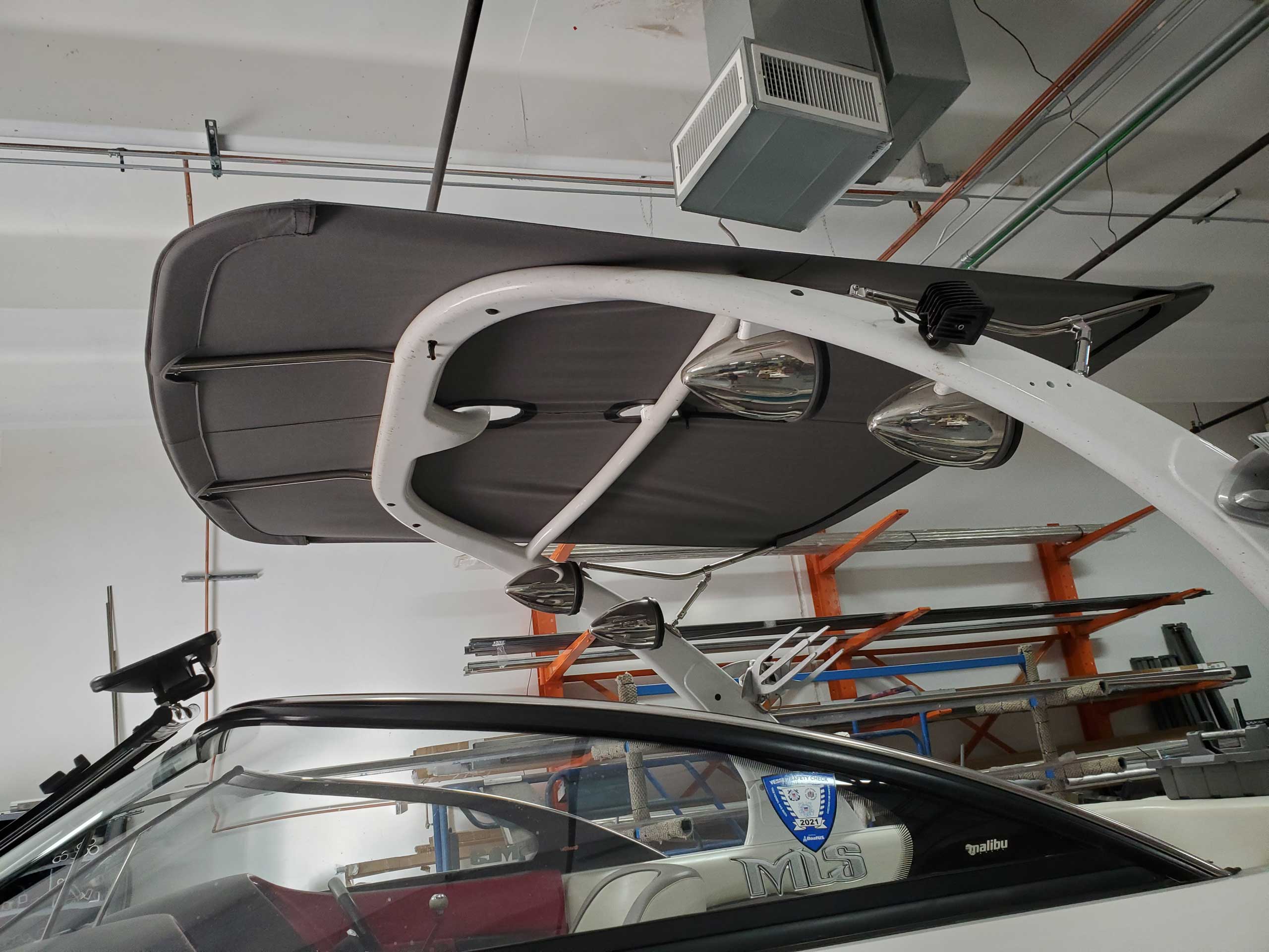 Custom Bimini Tops and Frames - Fluid Concepts